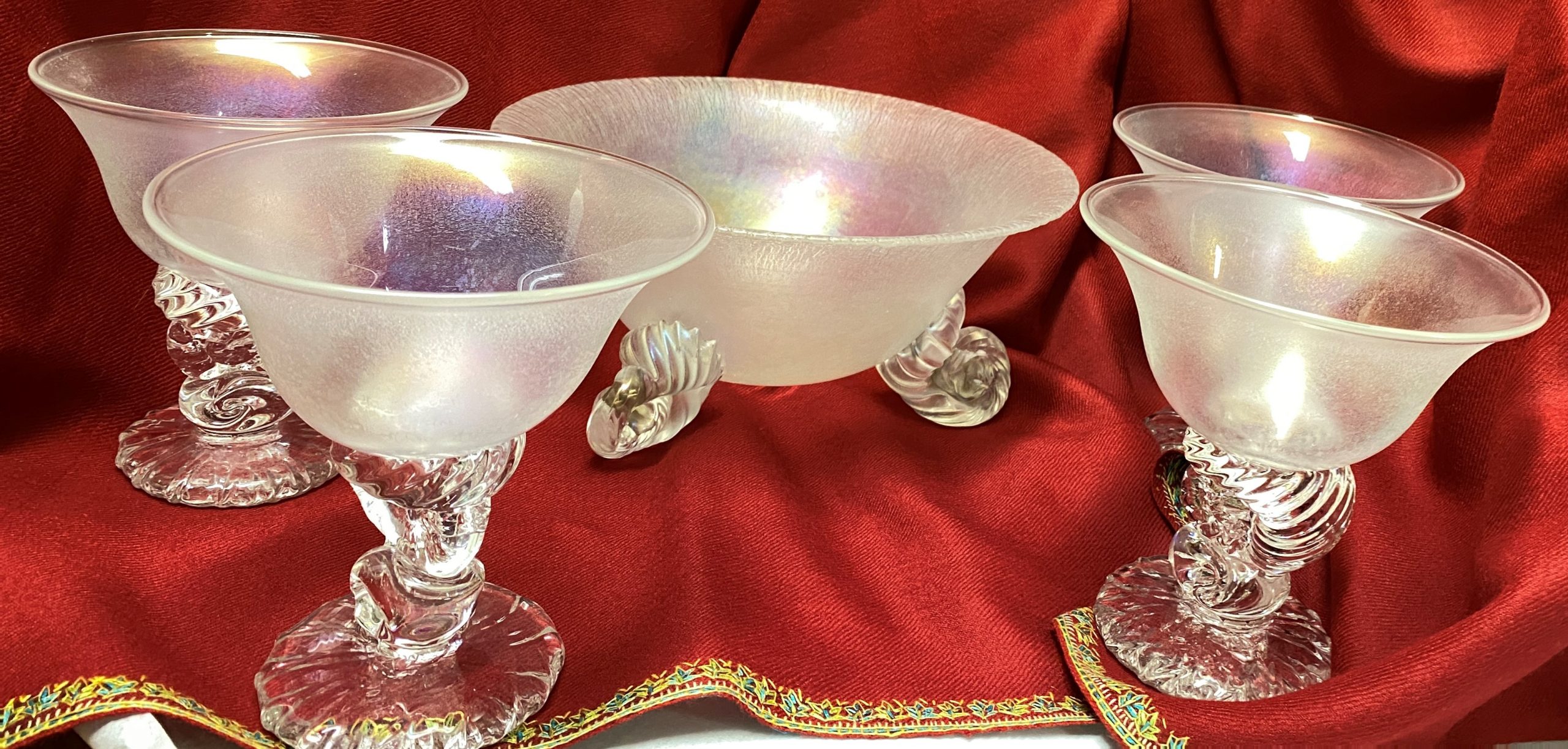 Handblown Glass From England 1989 - Signed ANTHONY STERN(1944-2022 ...